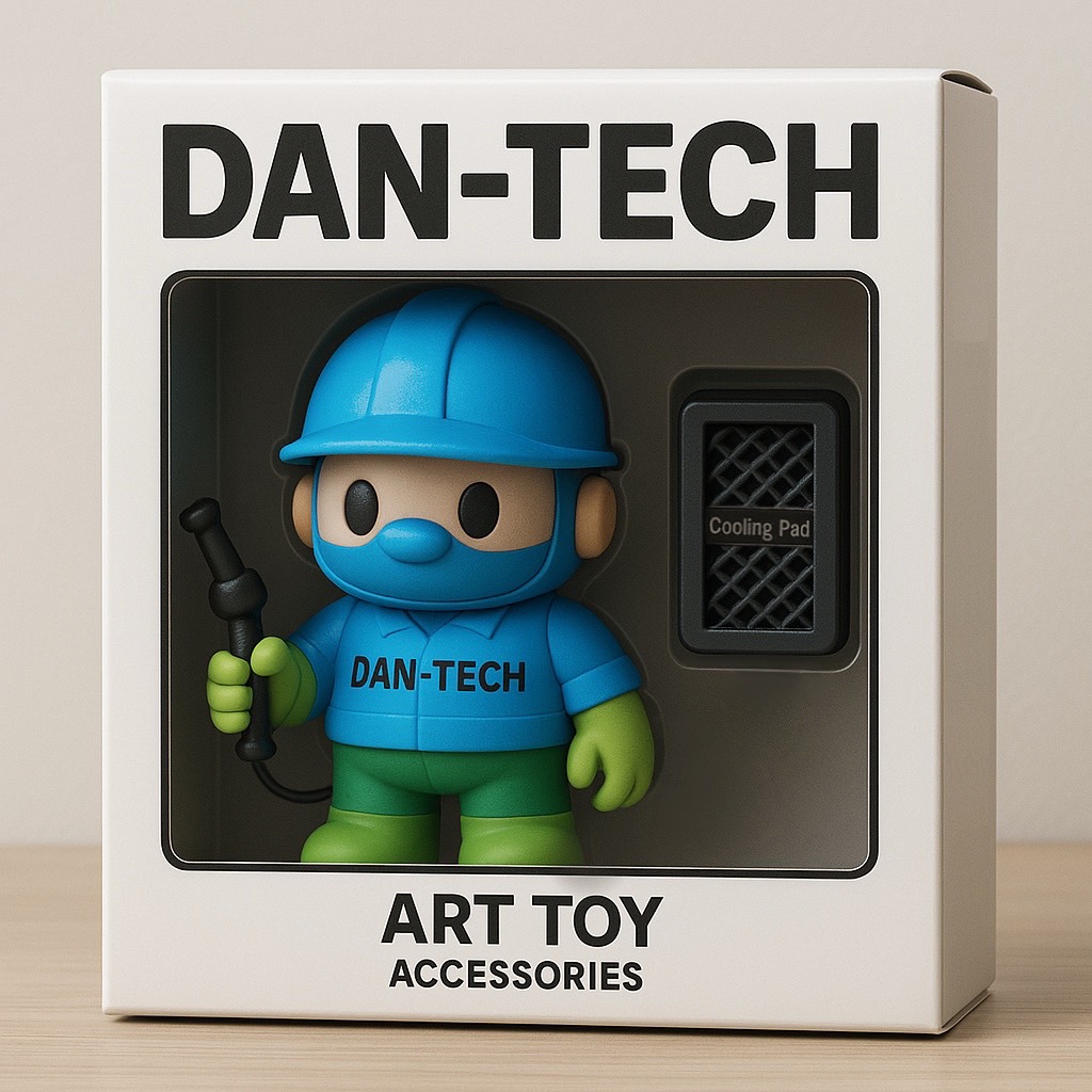 🧸 Art Toy ตัวแรกจาก DAN-TECH ที่เกิดจาก "จินตนาการร่วมกับ AI" - DAN-TECH
